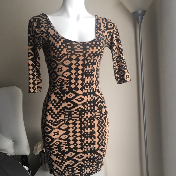 Dresses | Tribal Print Midi Dress | Poshmark